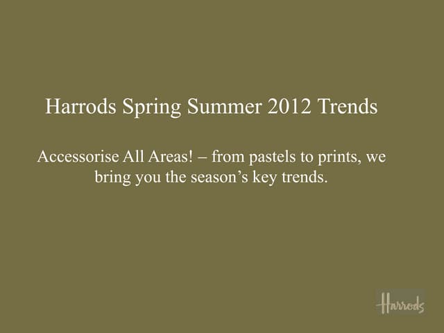 Harrods: The Store Guide | PDF