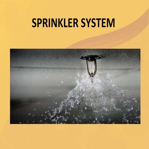SPRINKLER SYSTEM ASPER UAE LIFE SAFETY CODES | PPT