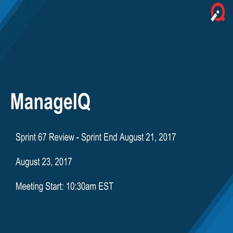 Sprint 67 | PPT