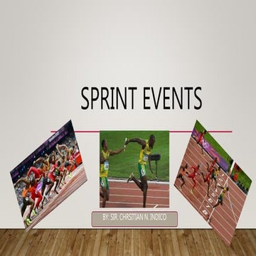 Sprint events | PPTX