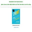 [Ebook] Reading Sprint: How to Solve Big Problems and Test New Ideas in ...