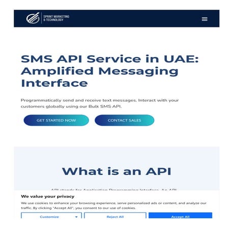 SMS API Integration | Best SMS API Service In UAE & Saudi | PDF