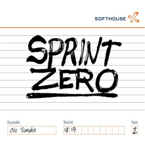 Sprint Zero | PPT