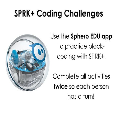 SPRK+ Coding Challenge Cards | PDF