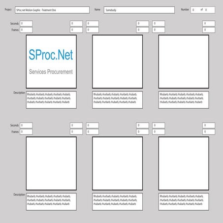 S proc net_blank_storyboard_060212 | PDF | Gardening | Home & Garden