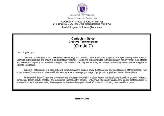 TLE 8 QUARTER 1 MODULE WEEK 1 MATATAG CURRICULUM | PDF