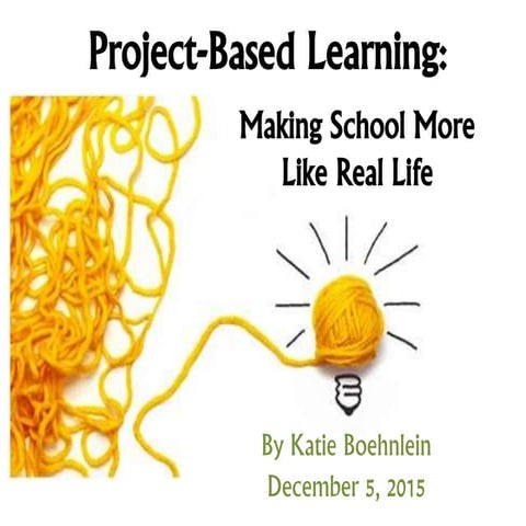 Project-Based Learning Intro | PPTX
