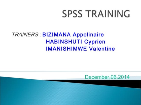 Data Entry In Excel And Spss Pptx Technology And Computing