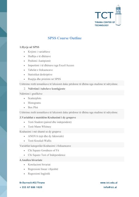 Kursi Microsoft Excel Intermediate | DOCX