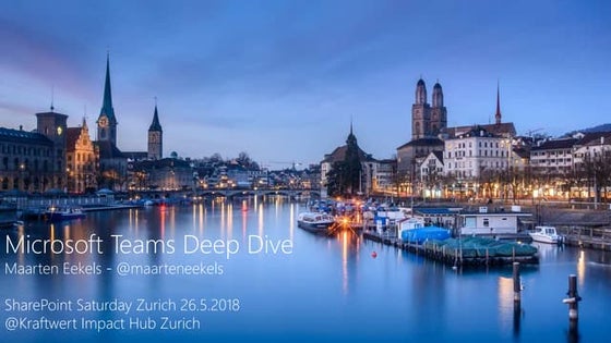 ESPC19 - Microsoft Teams Architecture Deep Dive | PPTX