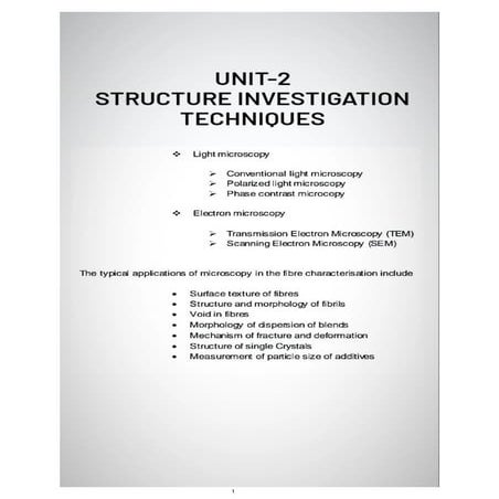 TT3353 Structure and properties of textile fibers UNIT-2 DK notes.pdf