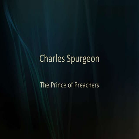 Spurgeon | PPTX