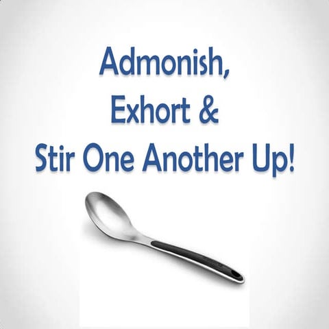 Spur one another on | PPTX