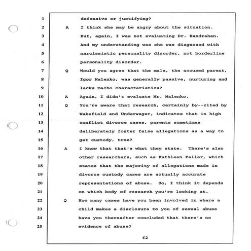Spurwink pfa hearing transcript volume i ia | PDF
