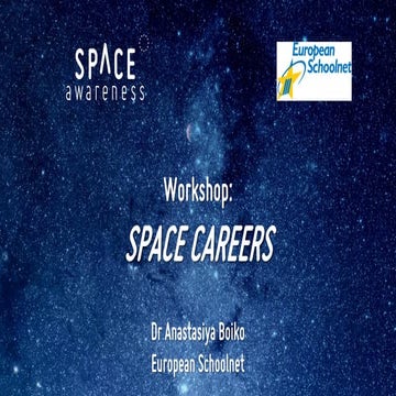 Careers in Space | PPTX