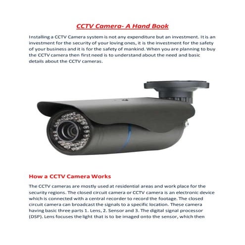 How to Install CCTV Camera Step by Step.pdf