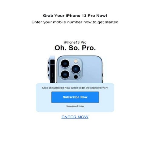 Iphone_13_free_giveaway | DOCX | Smartphones | Consumer Electronics