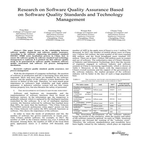 Sqa | PDF | Computer Software and Applications | Computing