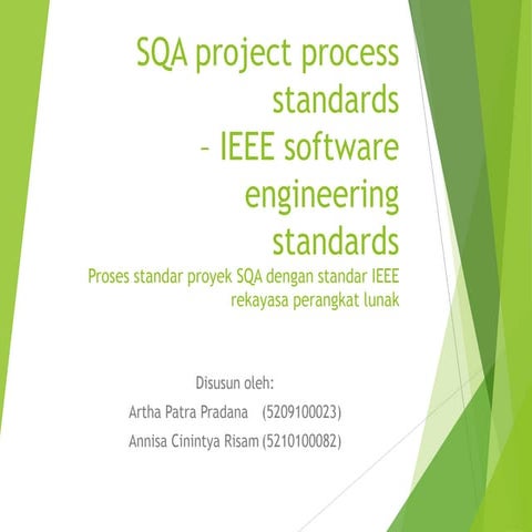 Sqa standards | PPTX