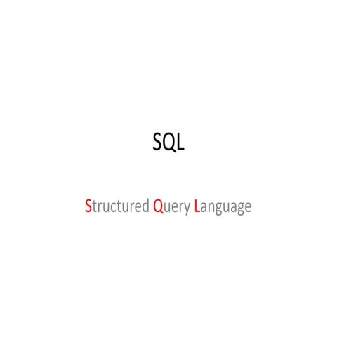 Pemrograman SQL - CRUD Query