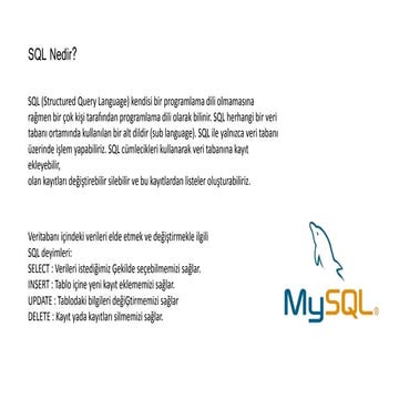 SQL-ETL-Raporlama | PPTX