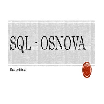 Računarske mreže - uvod | PPT