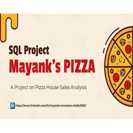 Pizza House Sales Analysis --SQL Project | PDF