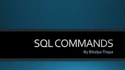 Sql reference from w3 schools | PDF