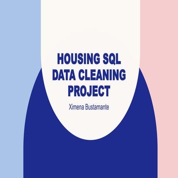 Sql Data Cleaning Project Pptx