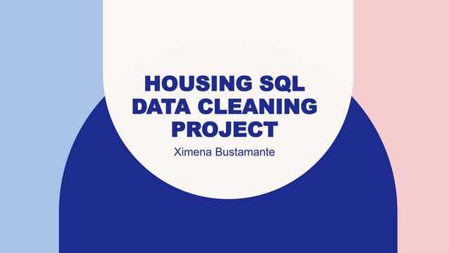 Sql Data Cleaning Project Pptx 8578