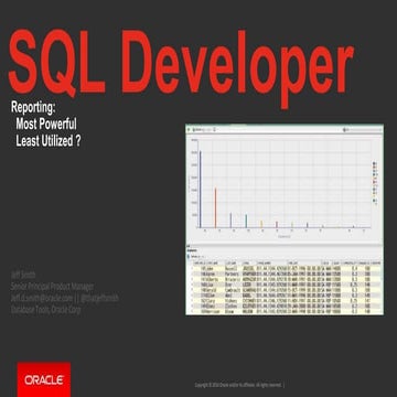 Oracle Sql Developer Reports Ppt