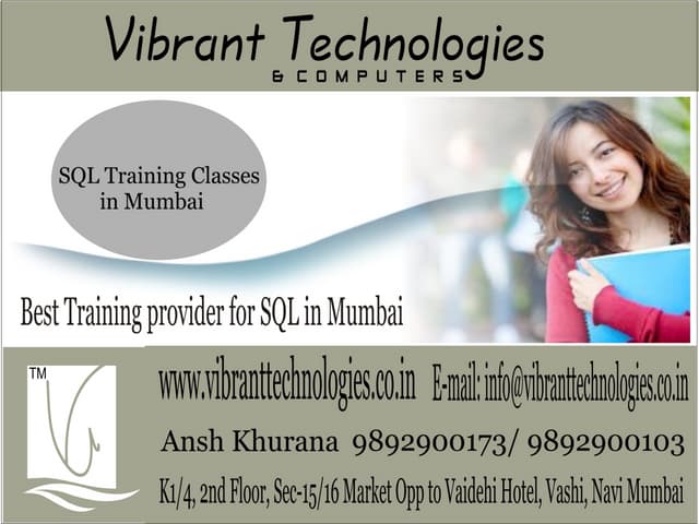 Sql Introduction To Displaying Data From Multiple Tables Ppt
