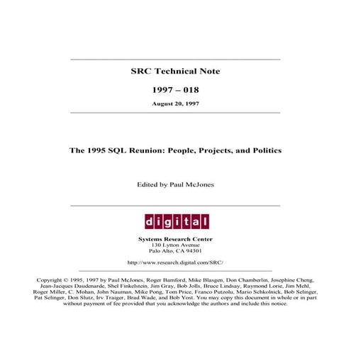 Sql History Pdf