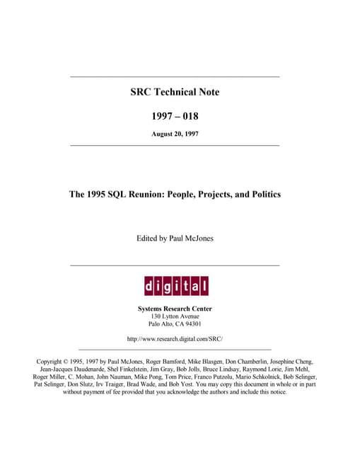 Sql History Pdf
