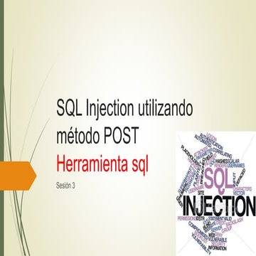 Inyecciones SQL | PPTX