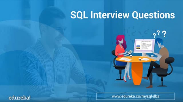 Top 65 Sql Interview Questions And Answers Edureka Ppt