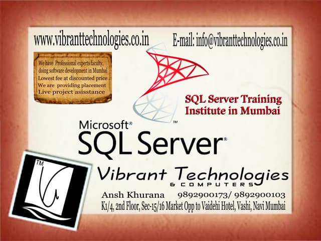 Sql Introduction To Sql Database Ppt 7711