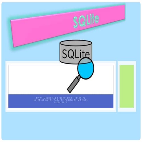 Ejemplo Base de Datos SQLite (Android) | PDF