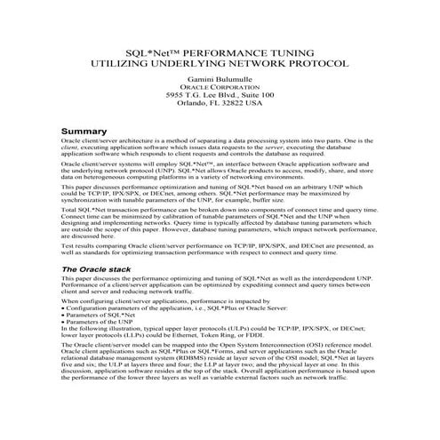 Sqlnet Pdf Databases Computer Software And Applications 5851