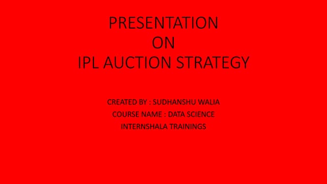 This Is A Sql Ipl Auction Strategy Based Project Help To Choose Best Player Among Number Of 1071