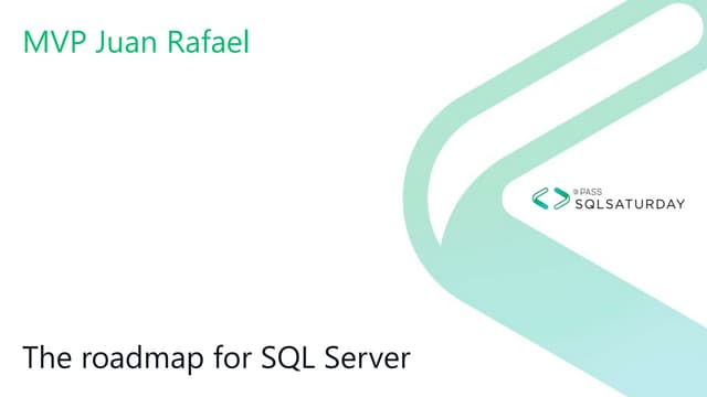 Overview SQL Server 2019 | PPTX Overview SQL Server 2019 | PPTX