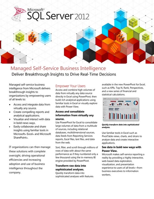 Introduction-to-Power-Pivot-in-Excel.pptx | Databases | Computer Software and Applications
