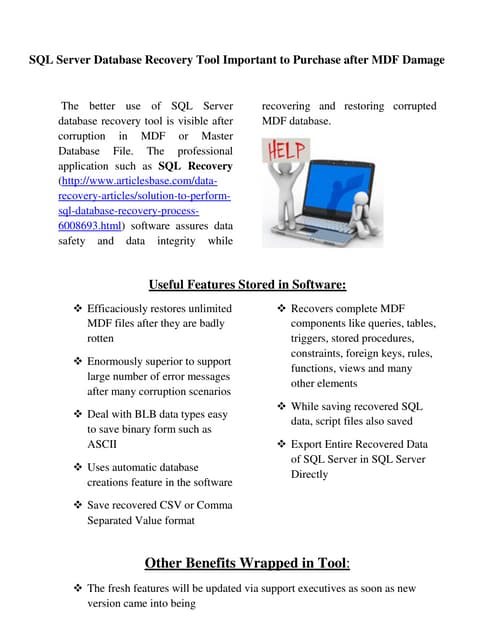 Sql Server Database Recovery Pdf 6237