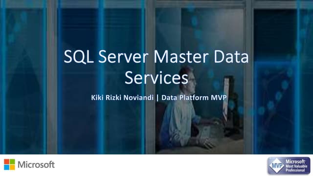 Sql Server Master Data Services Ppt