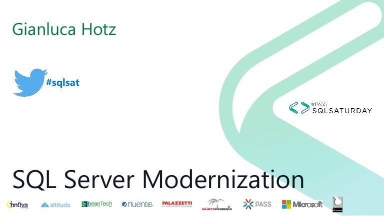 SQL Server Modernization