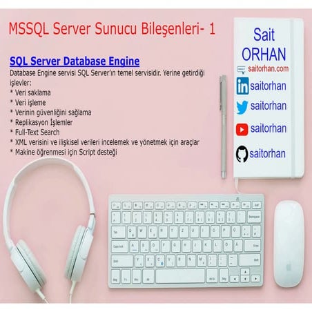 SQL Server Sunucu Bileşenleri | PPT