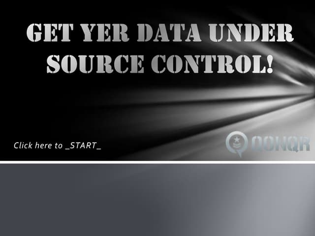 Sql source control | PPT Sql source control | PPT