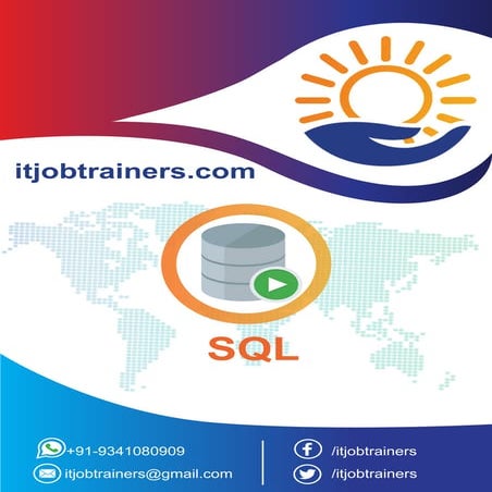 Sql Syllabus Pdf 7566