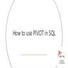 SQL Tips PIVOT Function.pptx
