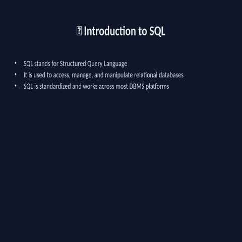 SQL_W3Schoolspptpresentationoneamongall.pptx